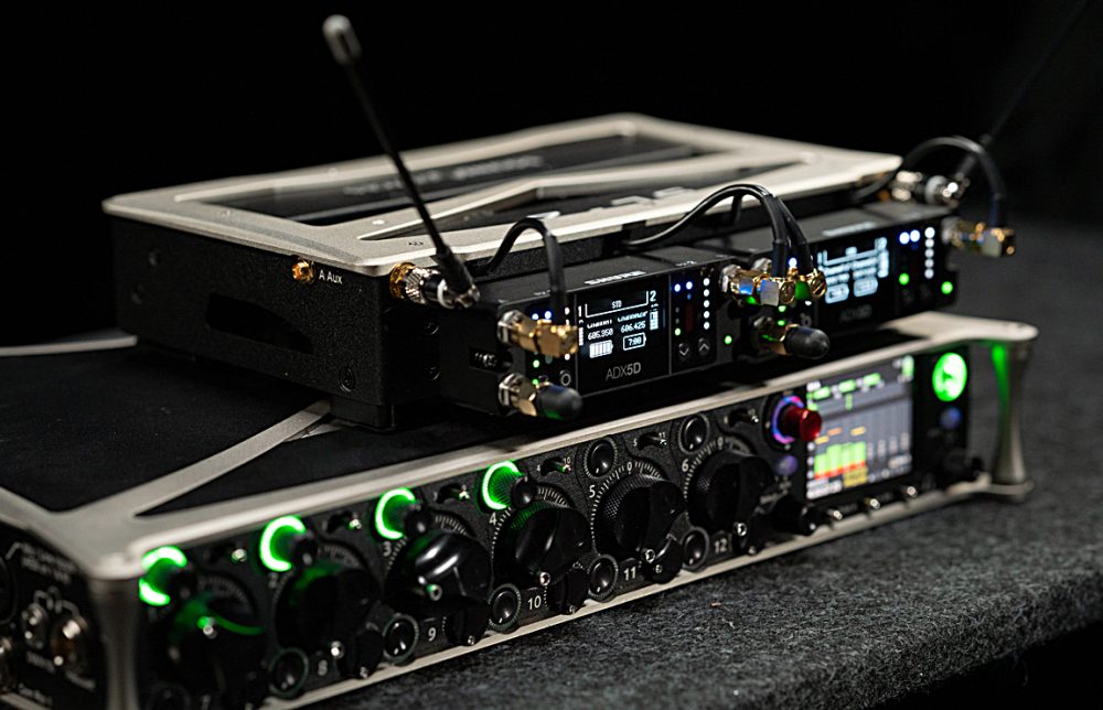 Shure Unveils Axient Digital ADX5D Portable Receiver | FOH | Front of ...