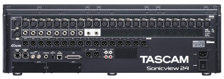 TASCAM Sonicview 24XP Digital Console | FOH | Front of House Magazine
