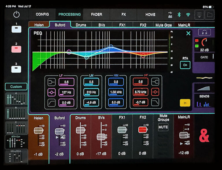 Allen & Heath CQ Series Consoles, V1.2 Update | FOH | Front of House ...