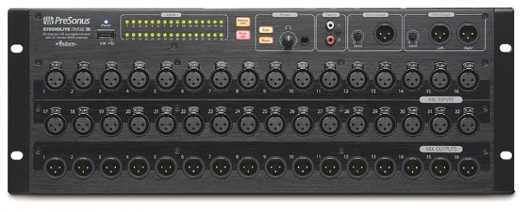 PreSonus RM-Series Digital Mixers | FOH | Front of House Magazine