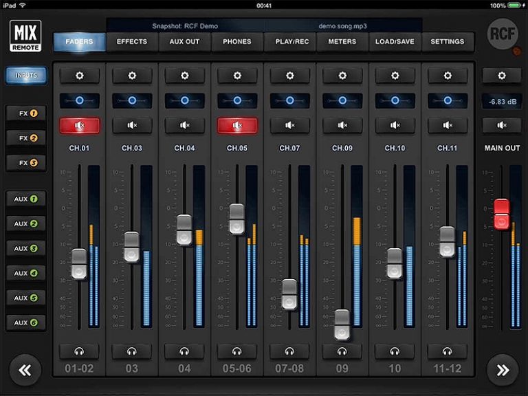 RCF M18 Digital Mixer and EVOX 8 Speakers | FOH | Front of House Magazine