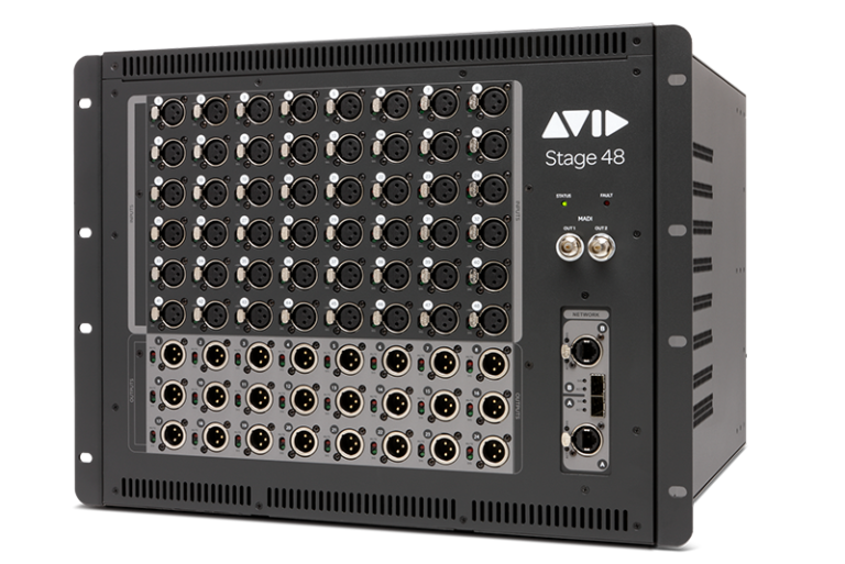Avid VENUE | Stage 48 Remote I/O Stage Rack | FOH | Front of House Magazine