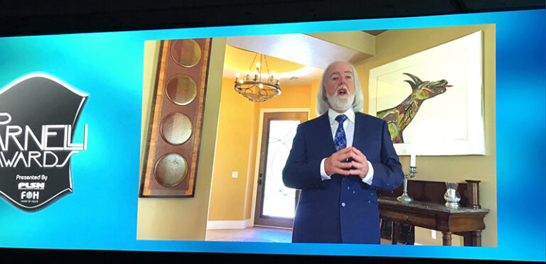 A Memorable 20th Annual Parnelli Awards | FOH | Front of House Magazine