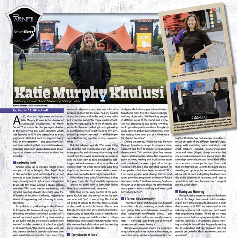 Katie Murphy Khulusi | FOH | Front of House Magazine