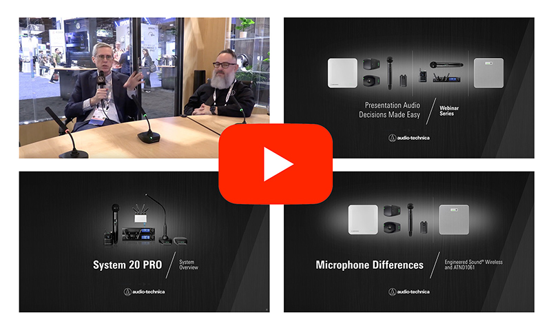 Audio-Technica Launches System Solutions YouTube Channel | FOH | Front ...