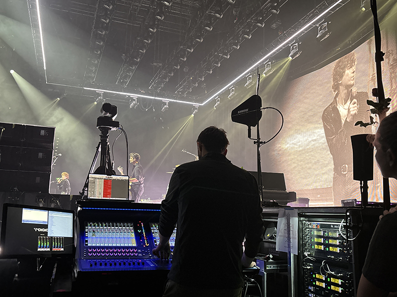 The Kooks Tour with DiGiCo Quantum 338 Consoles | FOH | Front of House ...