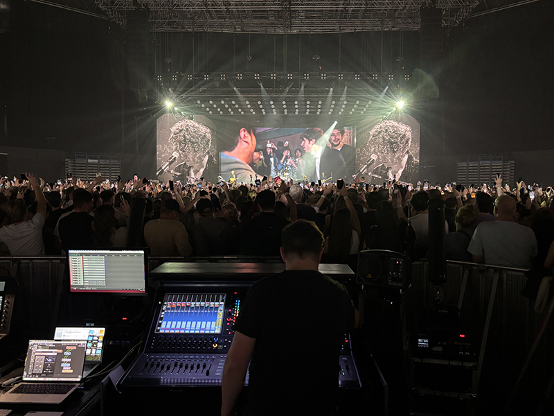 The Kooks Tour with DiGiCo Quantum 338 Consoles | FOH | Front of House ...