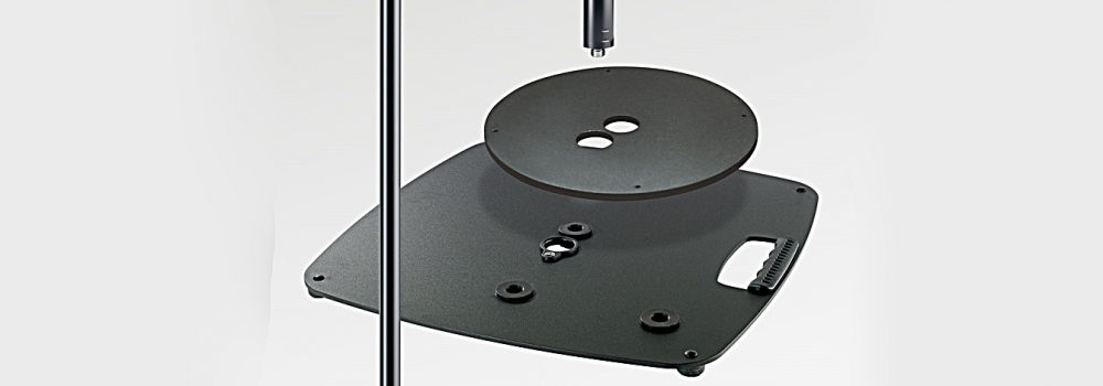K&M Modular Base Plate and Distance Rod System | FOH | Front of House ...