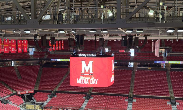 Daktronics Equips University of Maryland’s XFINITY Center with L ...
