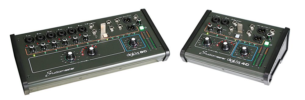Studiomaster digiLiVE Micro Series Digital Mixers | FOH | Front of ...