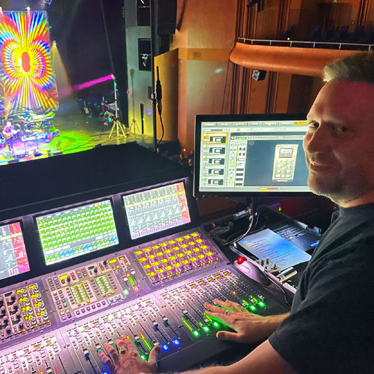 Steven Carr, FOH Engineer for Nick Mason’s Saucerful of Secrets, Relies ...