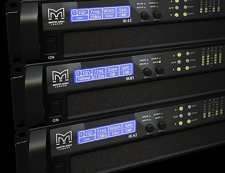 Martin Audio Speaker Parameter Settings Update | FOH | Front of House ...