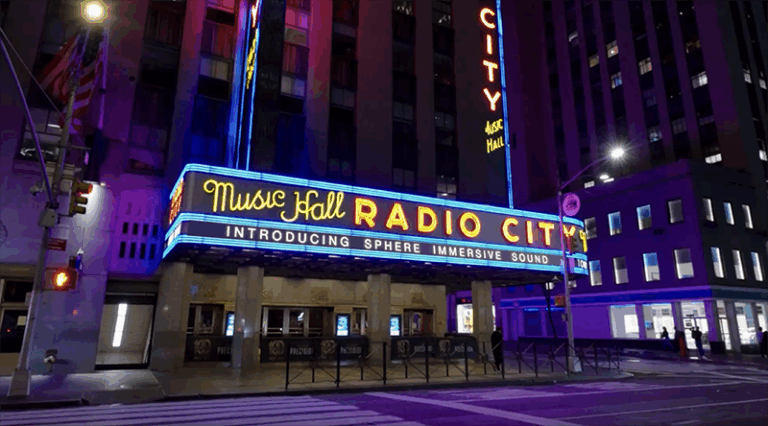 Radio City Music Hall Enhanced with Sphere Immersive Sound | FOH ...
