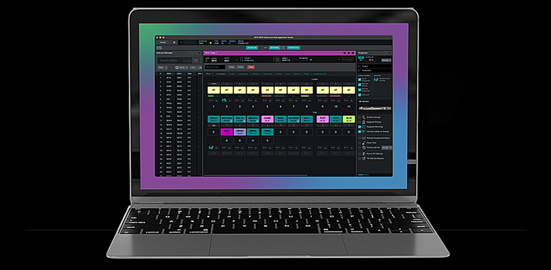 RTS Launches RTS NEO Intercom Management Suite Software | FOH | Front ...