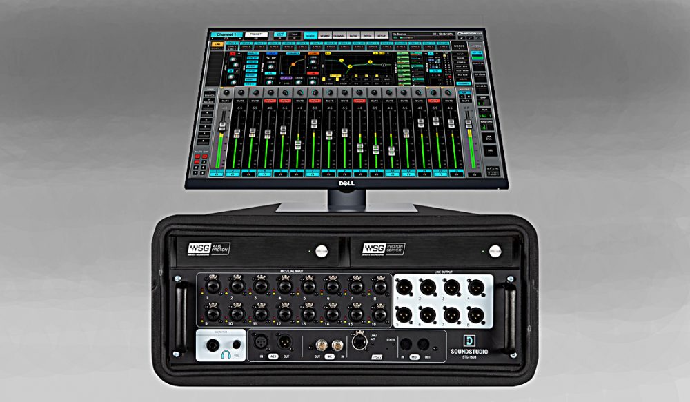 Waves 16-Channel eMotion LV1 Proton Live Mixing System | FOH | Front of ...