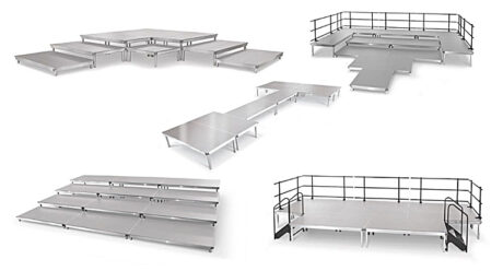 Wenger Corporation Debuts StageTek Outdoor Staging | FOH | Front of ...